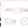 Victoria London Logo Set • Macarons and Mimosas