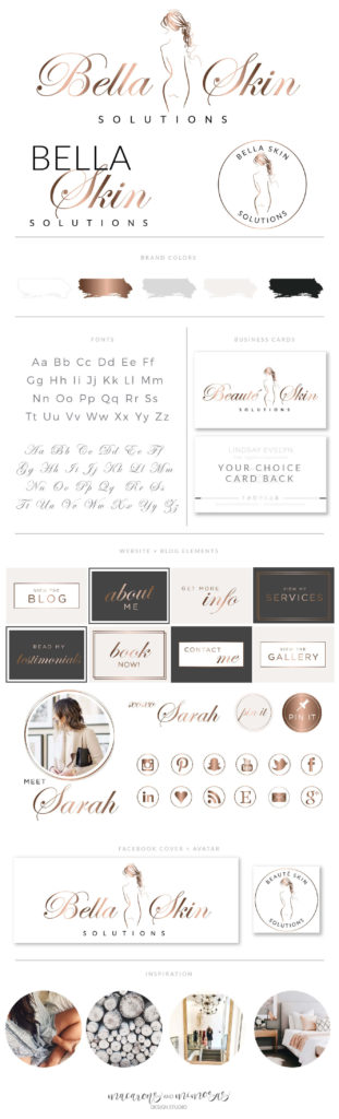 Cosmetic Laser Esthetics Logo • Macarons and Mimosas