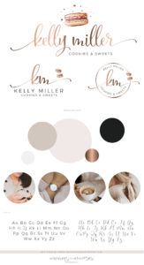 Macaron Cookie Logo Design • Macarons and Mimosas