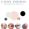Cathy Thomas Logo Design • Macarons and Mimosas