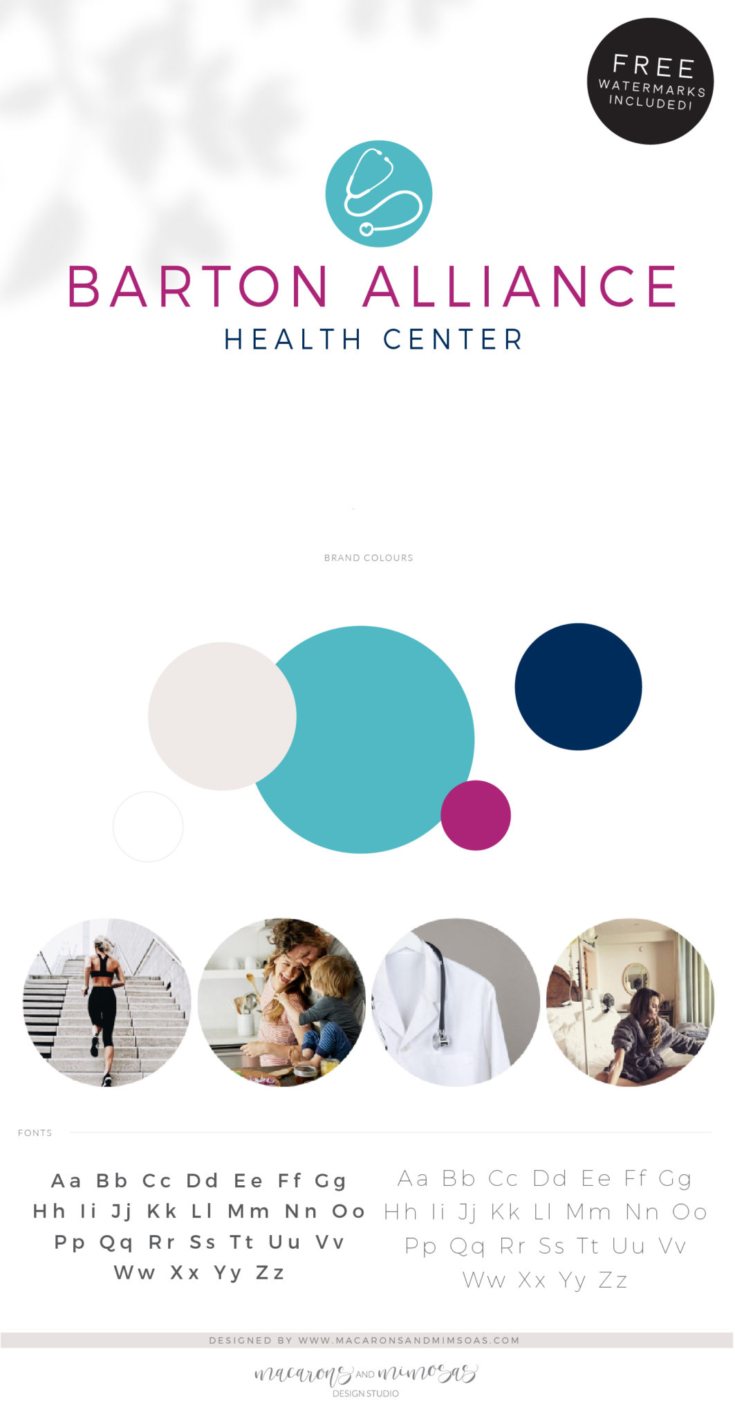 Barton Alliance Logo Design • Macarons and Mimosas