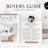 Home Buyers Guide Template for Canva • Macarons and Mimosas