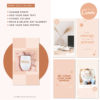 Neutral Boho Instagram Post Templates • Macarons and Mimosas