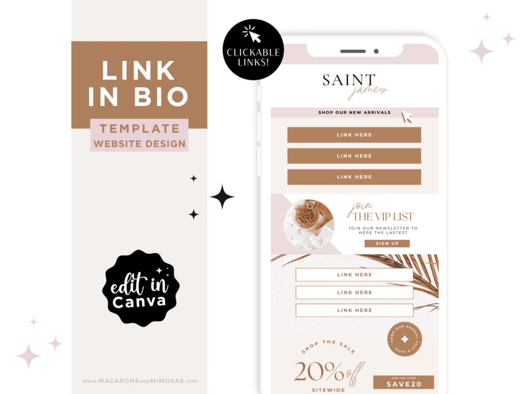 Canva social media templates • Macarons and Mimosas