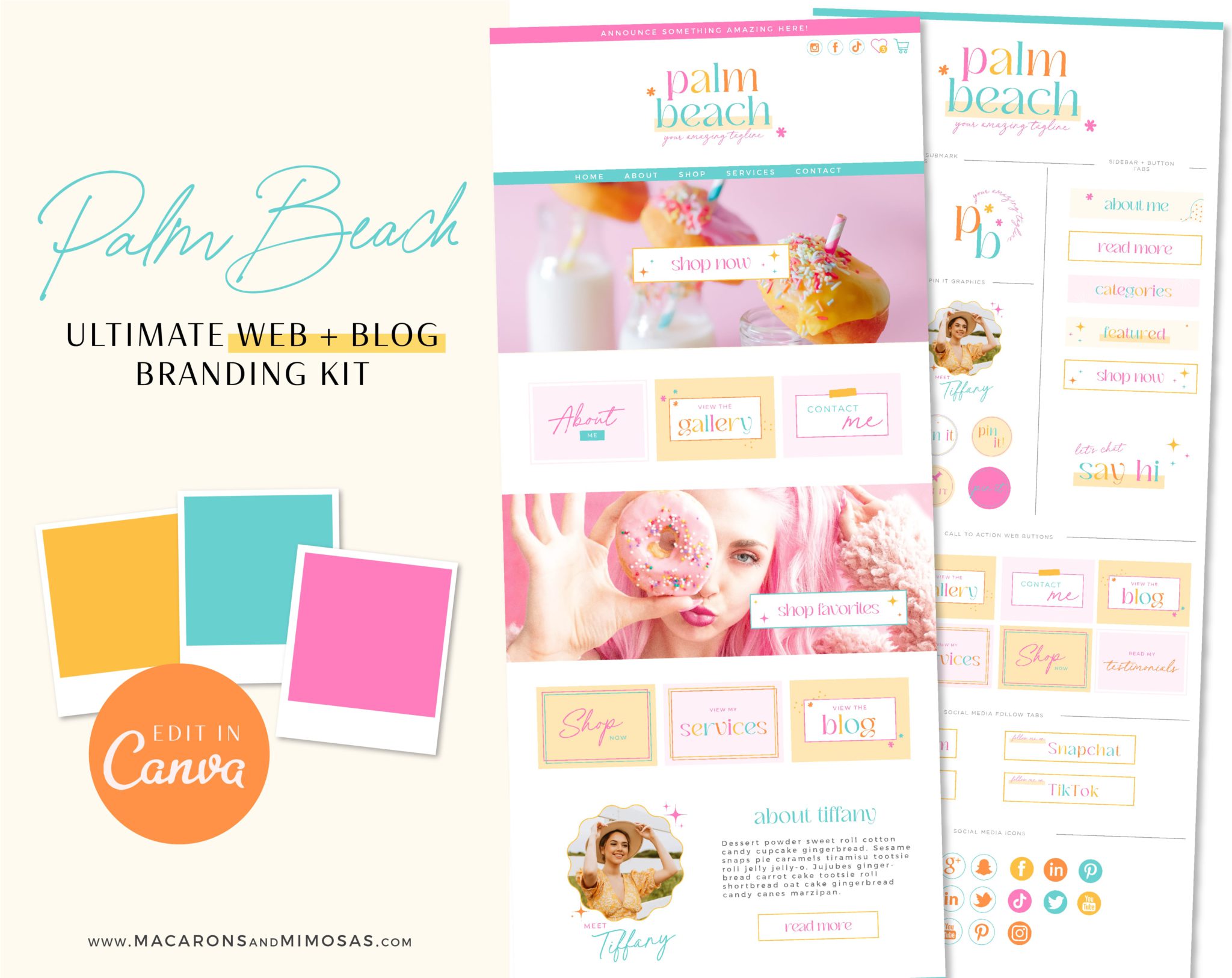 Website Kits for Shopify, Wix, Squarespace and more • Website Design