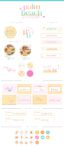 Bright Retro Ultimate Web Kit • Macarons and Mimosas