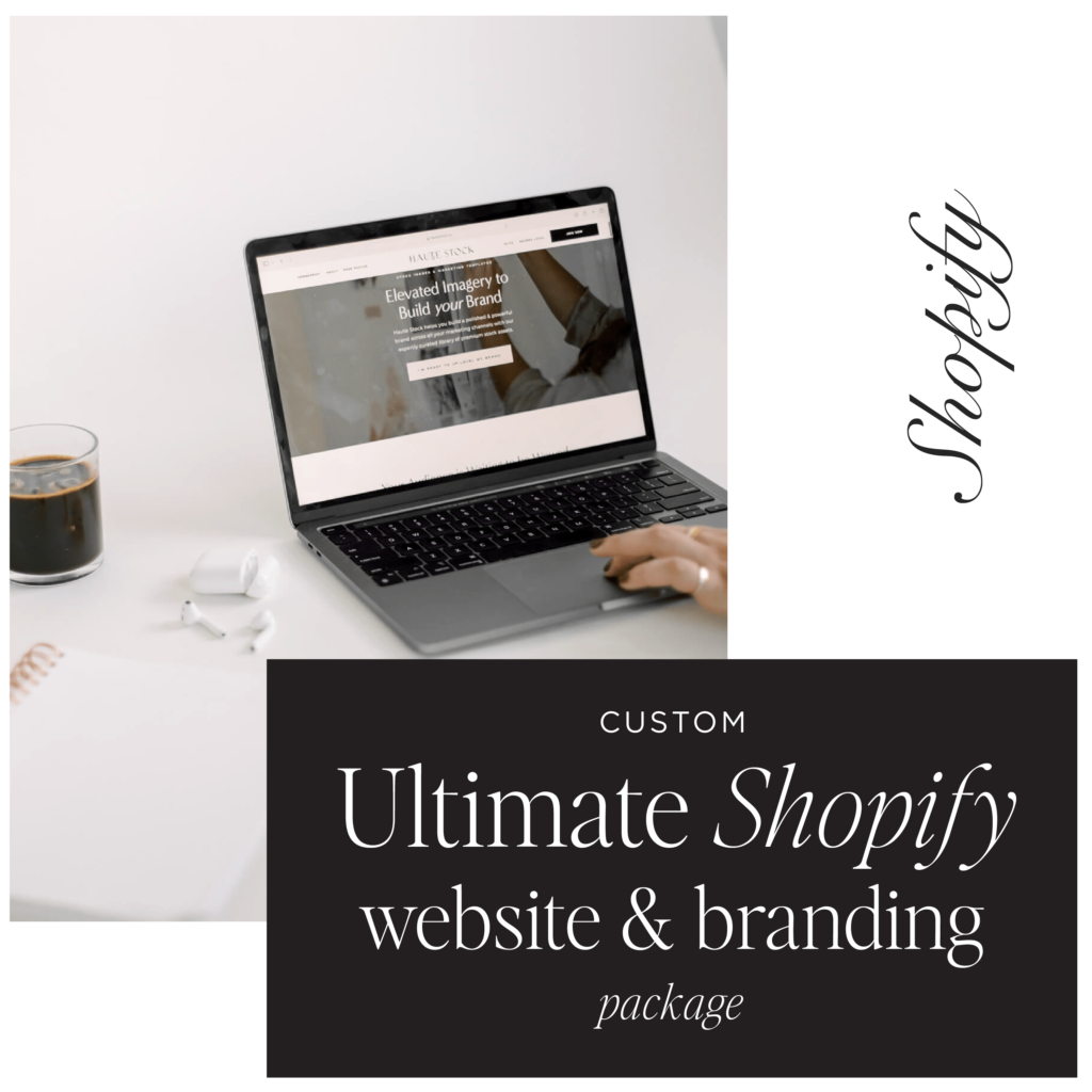 Custom Shopify Website Theme & Branding • Macarons and Mimosas