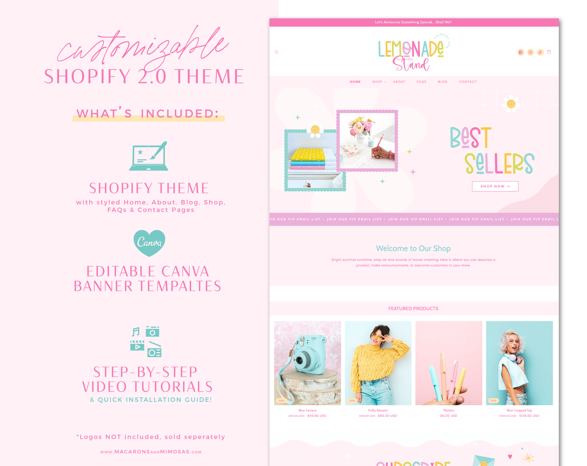 Bright Rainbow Shopify Theme • Ecommerce Responsive Template