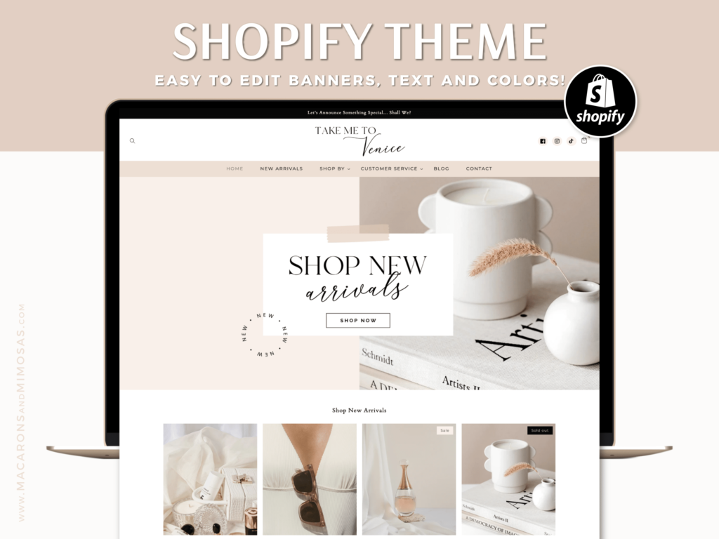 Premium Shopify Theme • Ecommerce Template