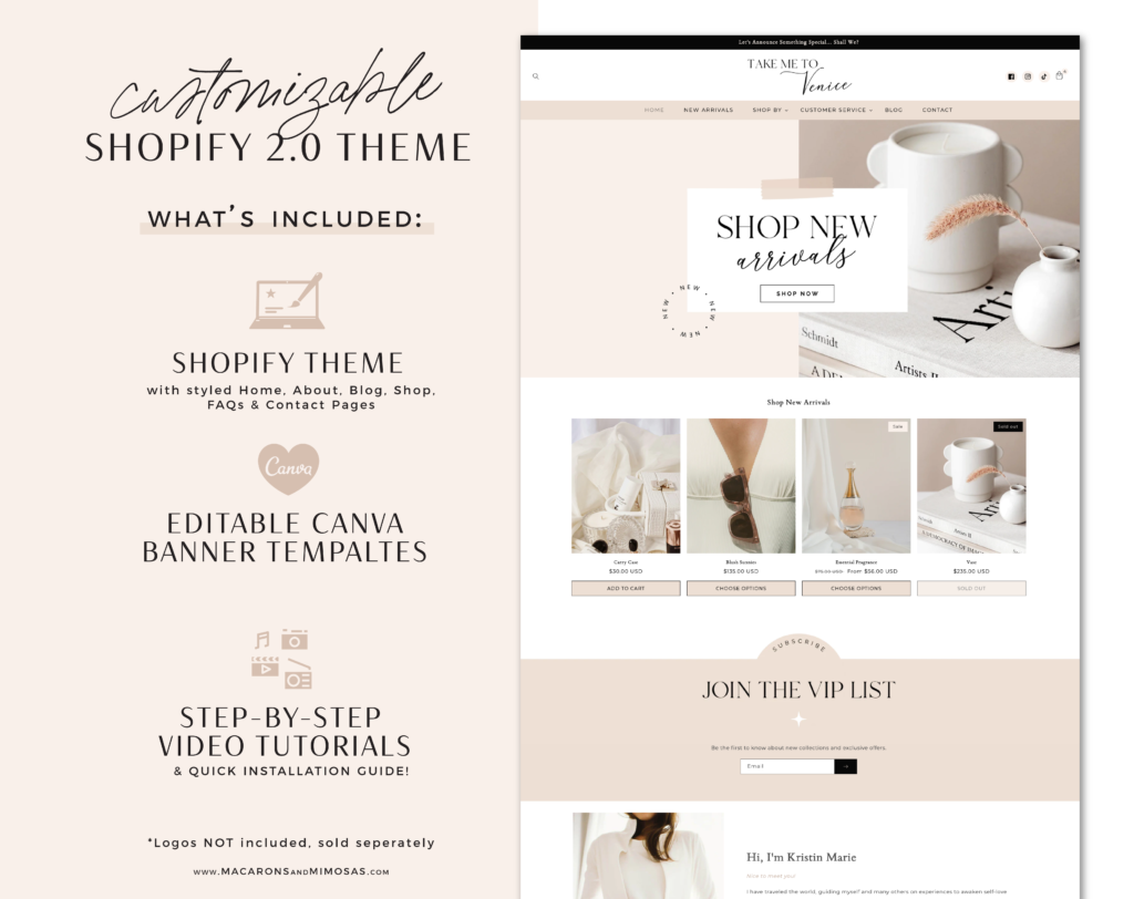 Premium Shopify Theme • Ecommerce Template