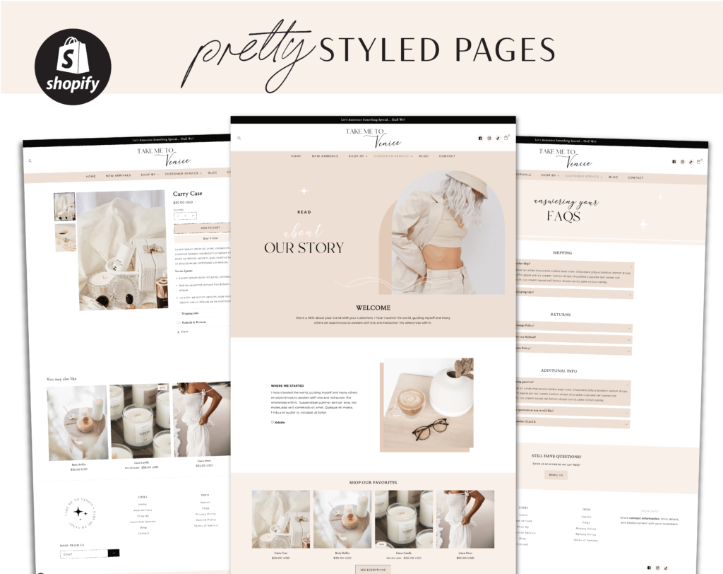 Premium Shopify Theme • Ecommerce Template