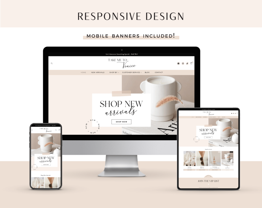 Premium Shopify Theme • Ecommerce Template
