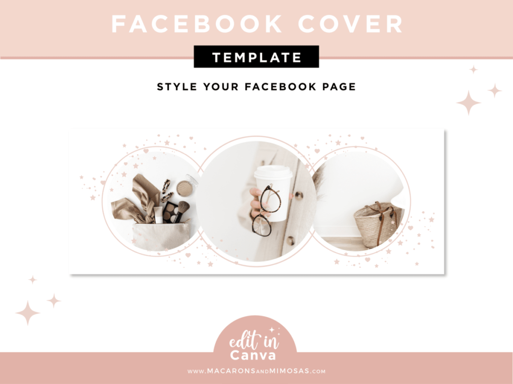 Facebook Header Design • Macarons and Mimosas